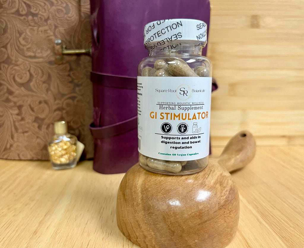 GI STIMULATOR 60 Capsules – SquareRoot Botanicals