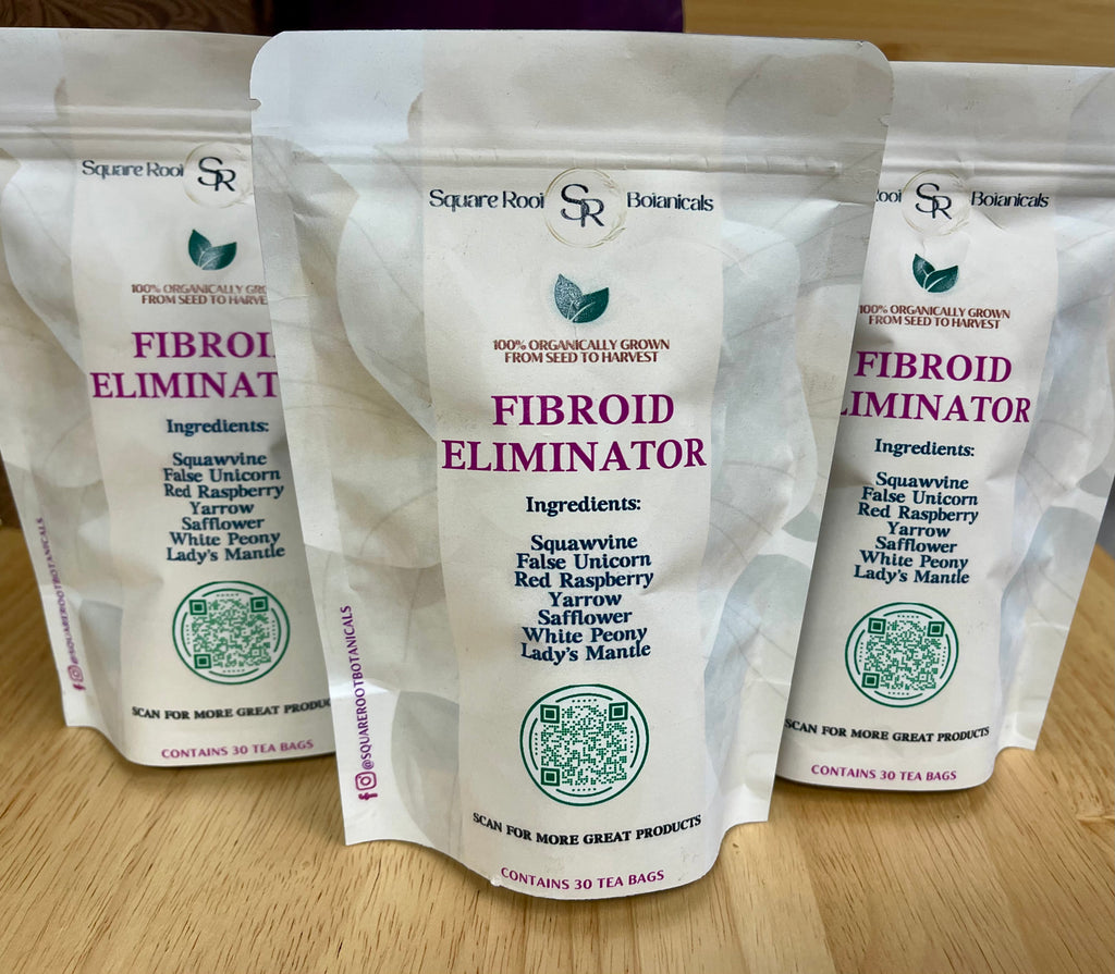 All Natural Fibroid Shrinkage Herbal Tea 30ct Teabags – SquareRoot ...
